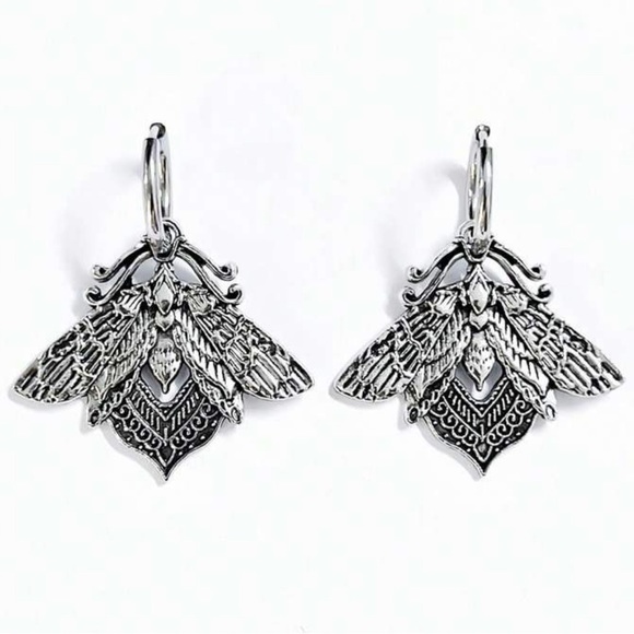 Jewelry | Diamond Moth Victorian Ornate Elaborate Fancy Wings Insect ...